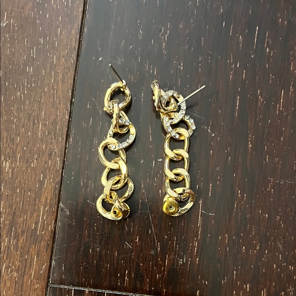 Jewelry | Gold Chain Link Earrings | Poshmark